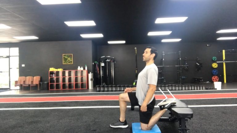 Quad and TFL Stretch | At Home Stretching Series - EarthFitTraining.com
